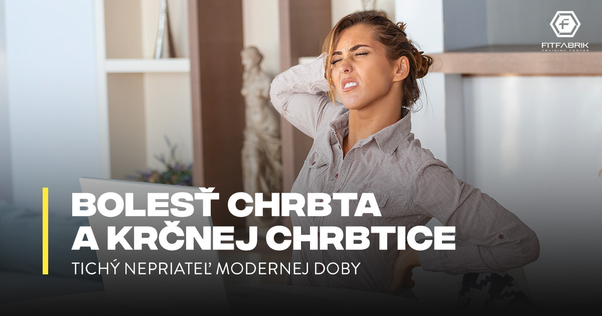 FitFabrik - Bolesť chrbta a krčnej chrbtice: Tichý nepriateľ modernej doby